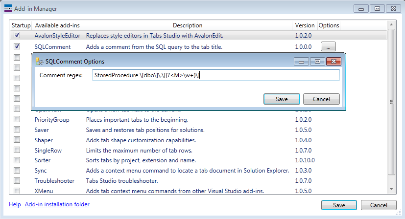 Add an SQL query description to the SSMS tab name with the SQLComment ...