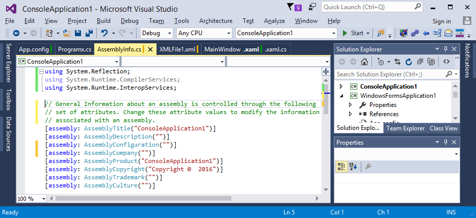 Tracking changed files | Tabs Studio Blog (organizing Visual Studio ...